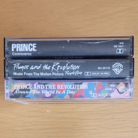 Prince | Other | Prince 8s Tapes Lot Of 3 | Poshmark